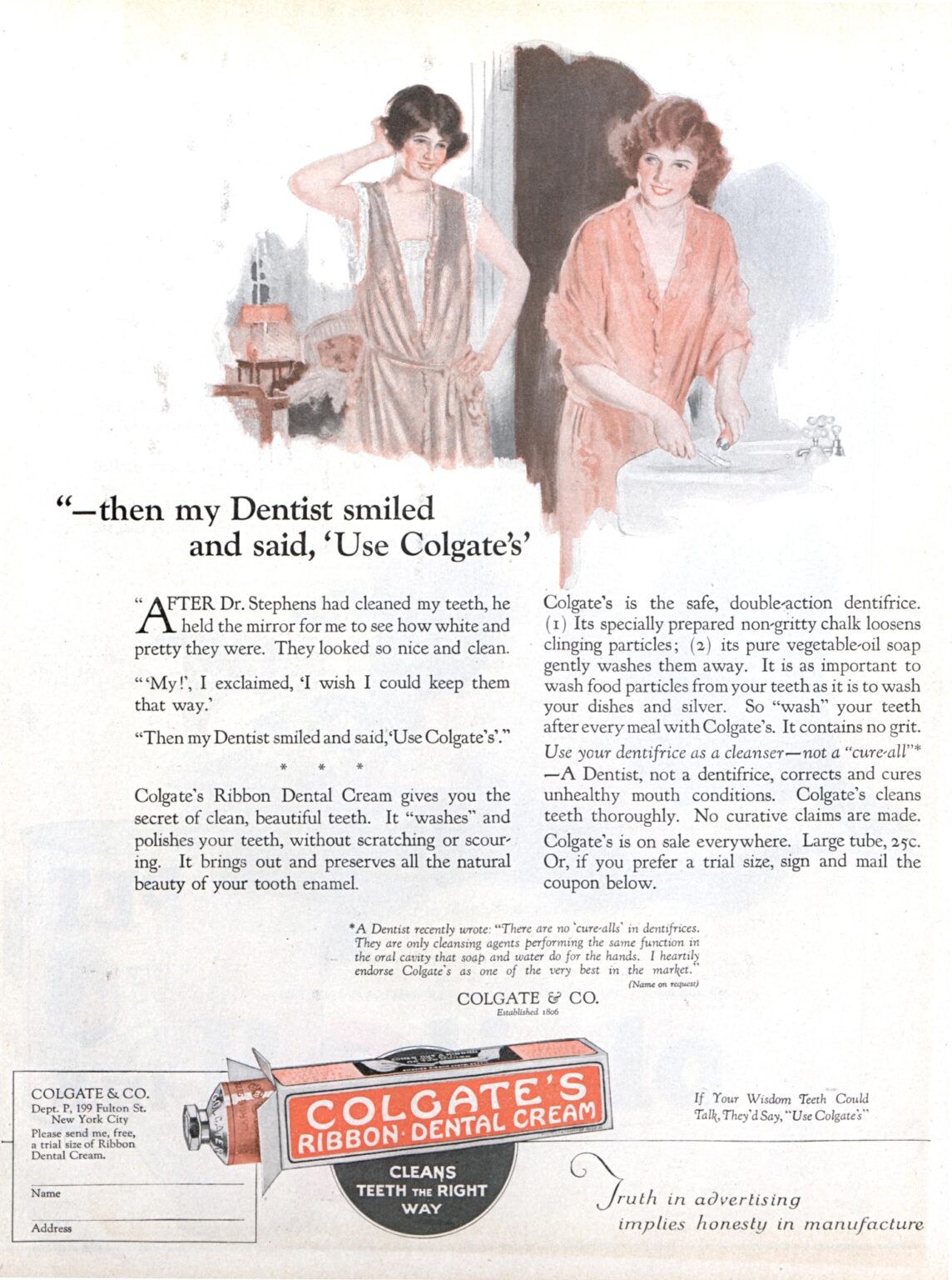 Vintage Ads: Clean Those Teeth! | The Saturday Evening Post
