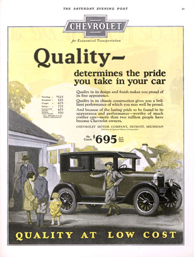 Vintage Auto Ads: Chevrolet | The Saturday Evening Post