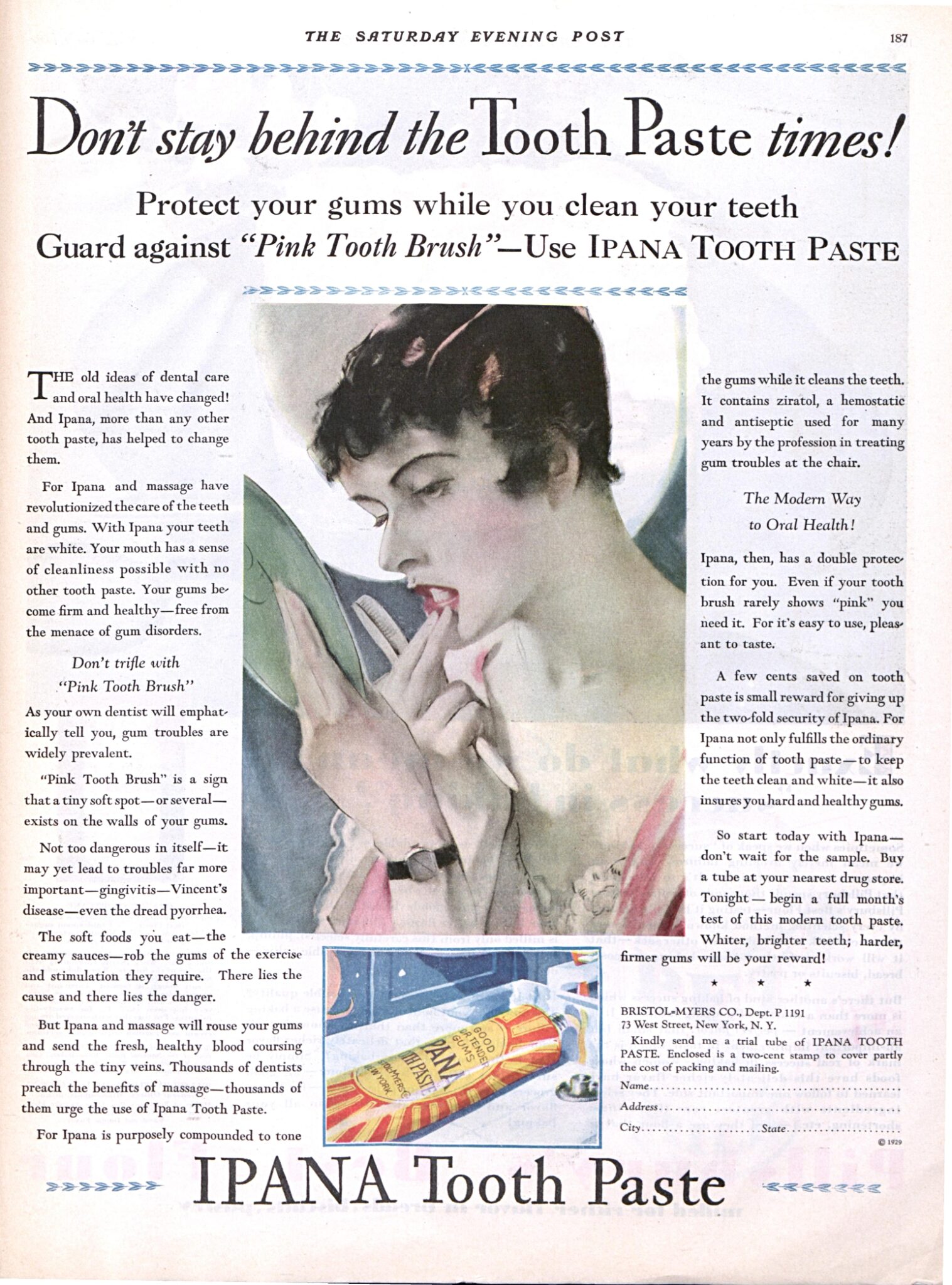 Vintage Ads: Clean Those Teeth! | The Saturday Evening Post