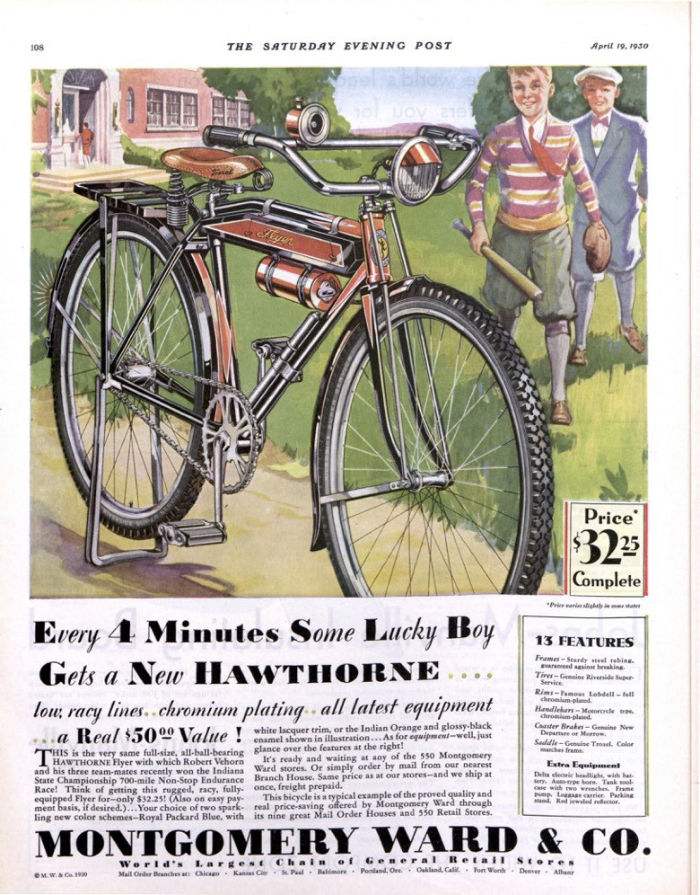 Gallery: Early Bicycle Advertisements | The Saturday Evening Post