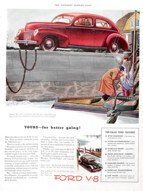 Vintage Auto Ads: Ford | The Saturday Evening Post