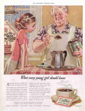 Vintage Ads: Coffee Talk | The Saturday Evening Post