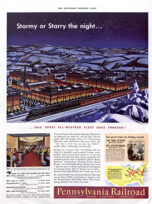 Vintage Ads: Mid-Century Winter Travel | The Saturday Evening Post