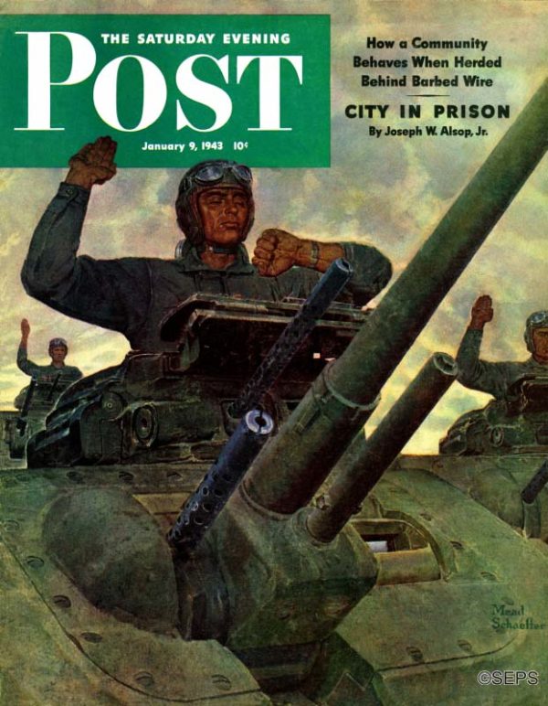 Mead Schaeffer's World War II Heroes Archives | The Saturday Evening Post