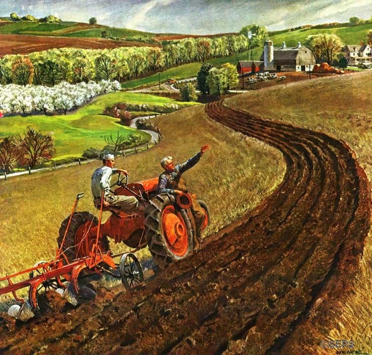 Spring Plowing | The Saturday Evening Post