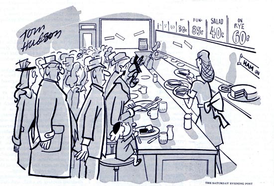 Cartoons: Dining Out | The Saturday Evening Post
