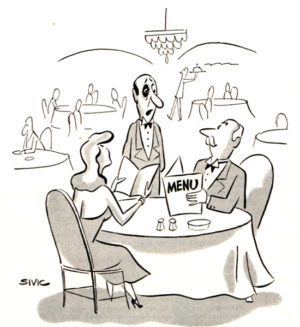 Cartoons: Dining Out | The Saturday Evening Post