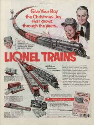 Vintage Ads: Lionel Trains | The Saturday Evening Post