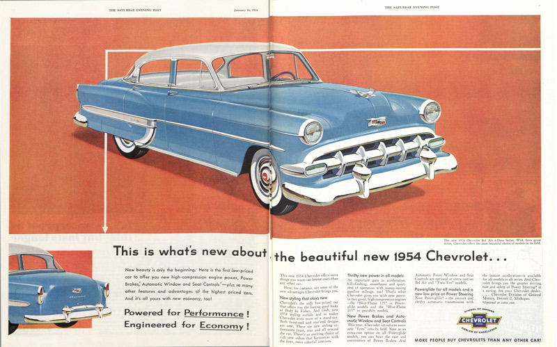 Vintage Auto Ads: More from Chevrolet | The Saturday Evening Post