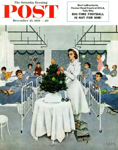 Children's Ward at Christmas | The Saturday Evening Post