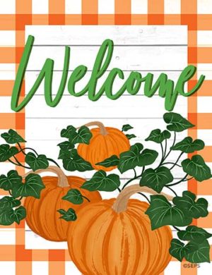 Pumpkin Checker Welcome | The Saturday Evening Post