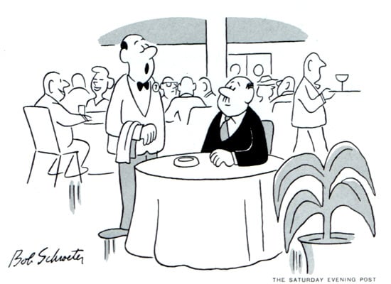 Cartoons: Dining Out | The Saturday Evening Post