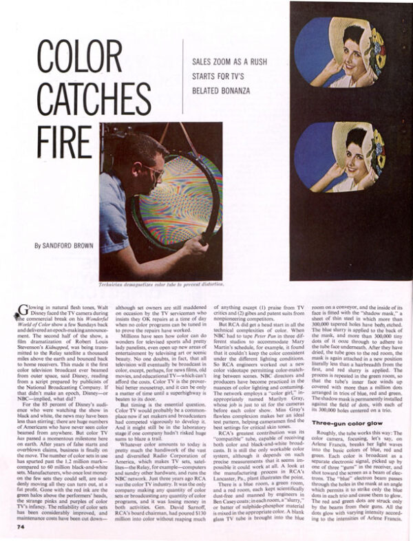 In Living Color: The Dawn of Color TV | The Saturday Evening Post
