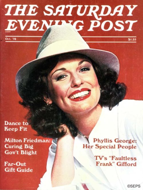 Phyllis George Portrait The Saturday Evening Post