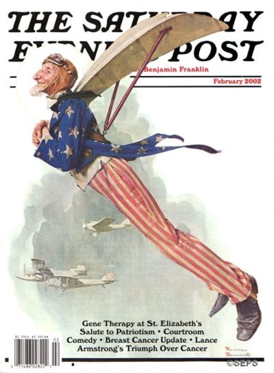 Flying Uncle Sam | The Saturday Evening Post