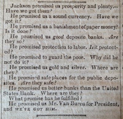 Specie Circular Archives | The Saturday Evening Post