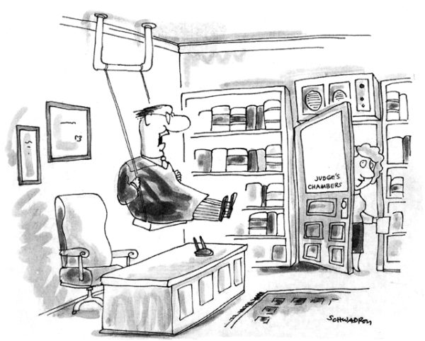 Cartoons: Courtroom Comedy | The Saturday Evening Post