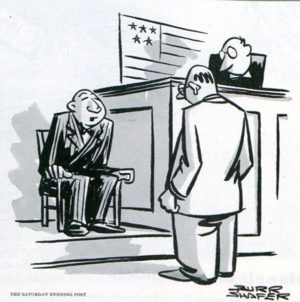 Cartoons: Courtroom Comedy | The Saturday Evening Post