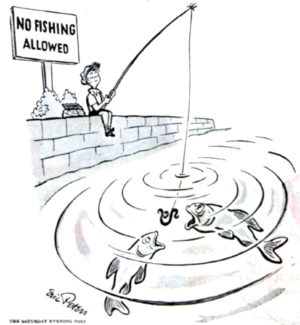Cartoons: Fishing Funnies | The Saturday Evening Post