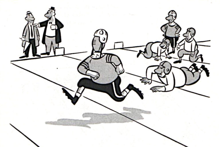 Cartoons: Gridiron Grins | The Saturday Evening Post