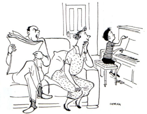 Cartoons: Amusing Musicians | The Saturday Evening Post