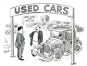 Cartoons: Used Cars | The Saturday Evening Post