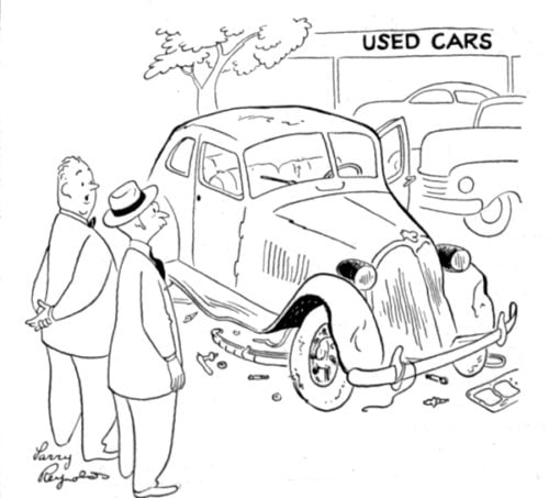 Cartoons: Used Cars | The Saturday Evening Post
