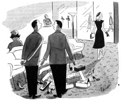 Cartoons: Shoe Store Shenanigans | The Saturday Evening Post