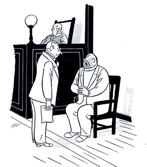 Cartoons: Laughed Right Out of Court | The Saturday Evening Post