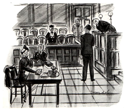 Cartoons: Laughed Right Out of Court | The Saturday Evening Post