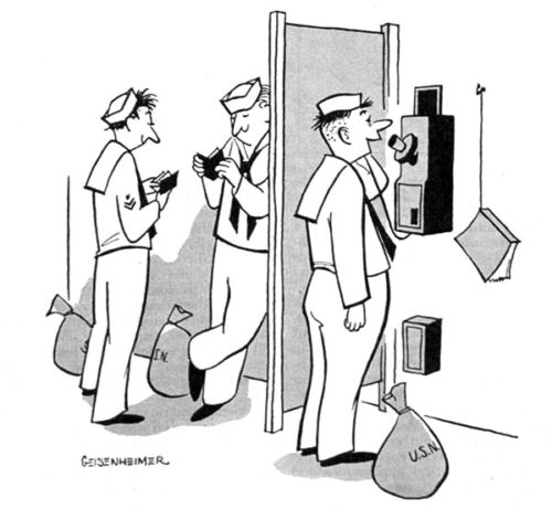 Cartoons: Phone Booth Funnies | The Saturday Evening Post