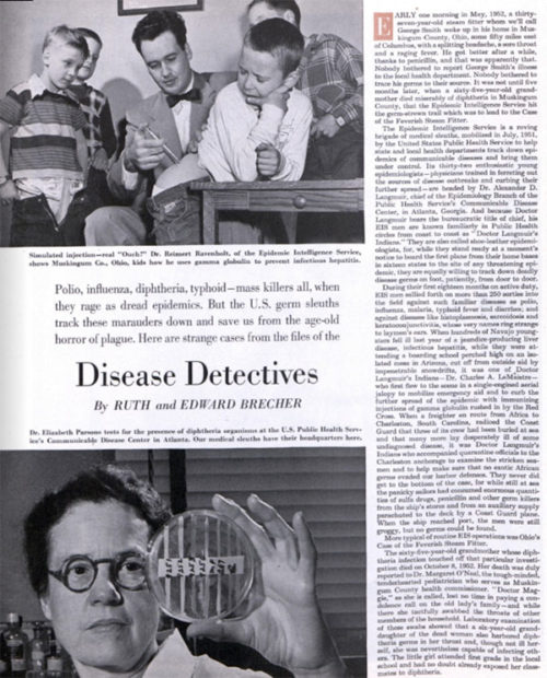 The Origin of the Disease Detectives | The Saturday Evening Post