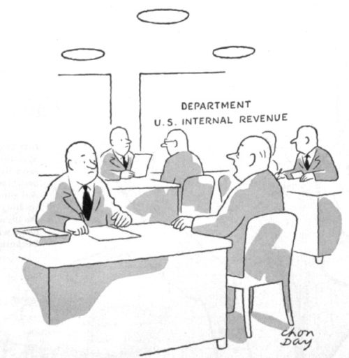 Cartoons: Tax Day | The Saturday Evening Post