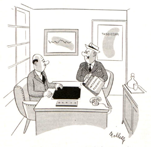 Cartoons: Tax Day | The Saturday Evening Post
