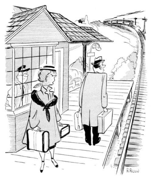 Cartoons: Getting from Here to There | The Saturday Evening Post
