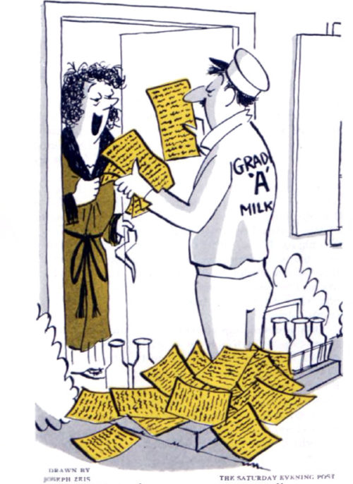 Cartoons: The Milkman | The Saturday Evening Post