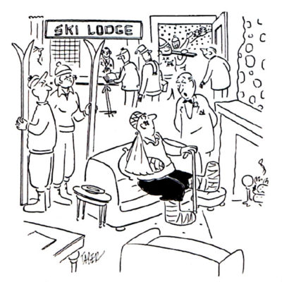 Cartoons: Ski Bum Fun | The Saturday Evening Post