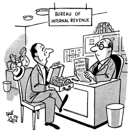 Cartoons: The Tax Man | The Saturday Evening Post