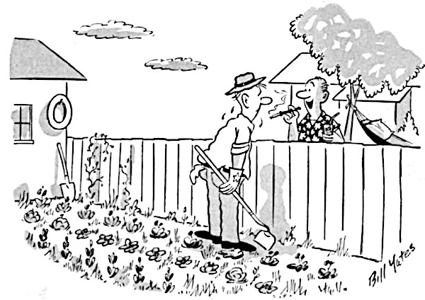Cartoons Pardon My Garden The Saturday Evening Post