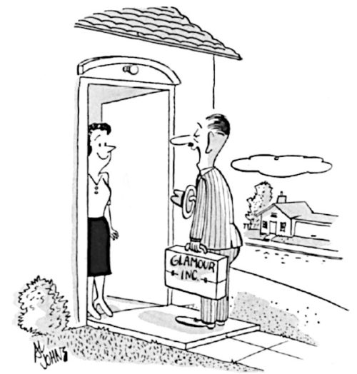 Cartoons: Door to Door Uproar | The Saturday Evening Post