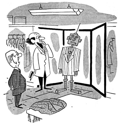 Cartoons: Robot Romp | The Saturday Evening Post
