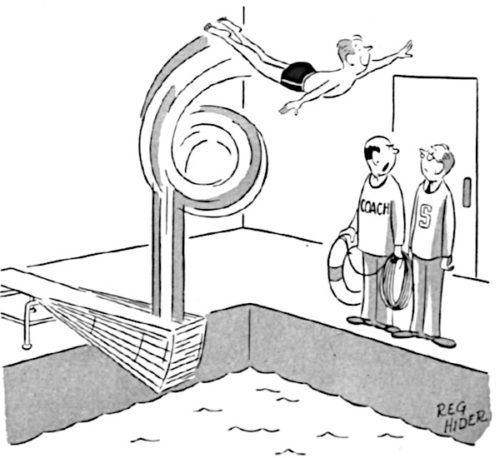 Cartoons: Stay Cool in the Pool | The Saturday Evening Post