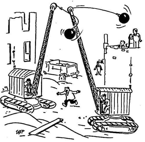 Cartoons: Under Construction | The Saturday Evening Post