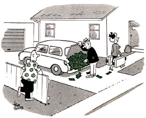 Cartoons: Gambling Grins | The Saturday Evening Post