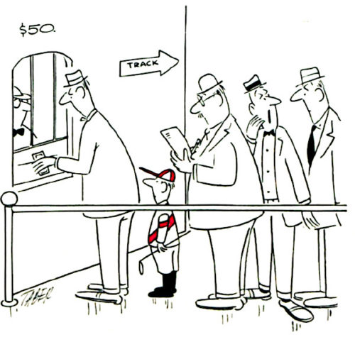 Cartoons: Gambling Grins | The Saturday Evening Post