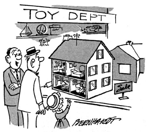 Cartoons: Department Store Delirium | The Saturday Evening Post