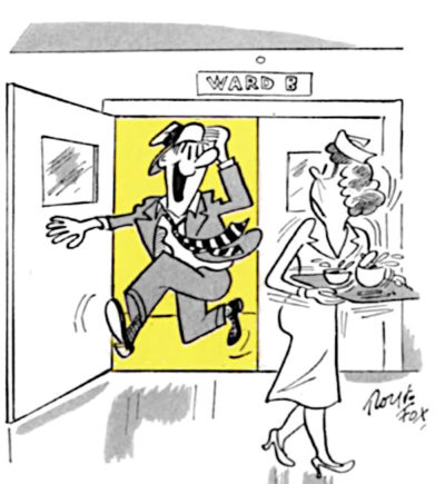 Cartoons: Mid-Century Maternity Ward | The Saturday Evening Post