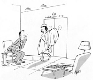 Cartoons: Mid-Century Maternity Ward | The Saturday Evening Post