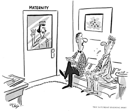 Cartoons: Mid-Century Maternity Ward | The Saturday Evening Post