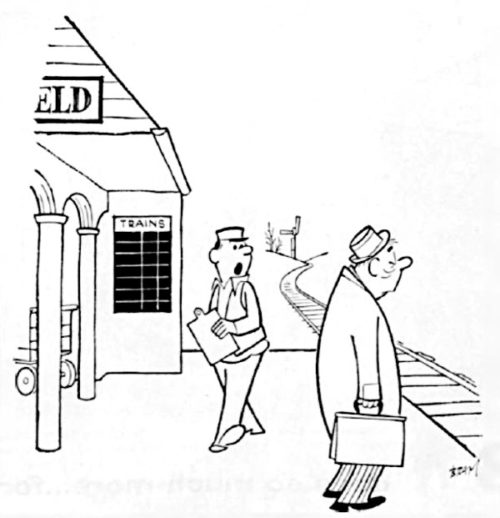 Cartoons: Commuter Rail Fails | The Saturday Evening Post